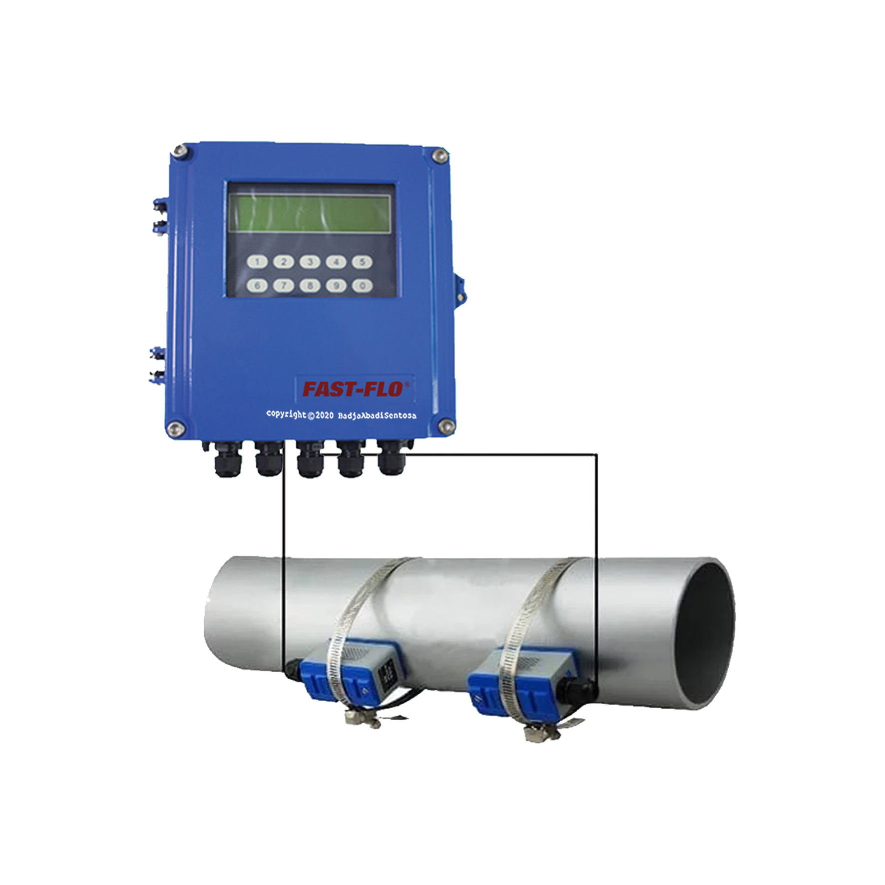 Fast Flo - Ultrasonic Flow Meter | Badja Abadi Sentosa