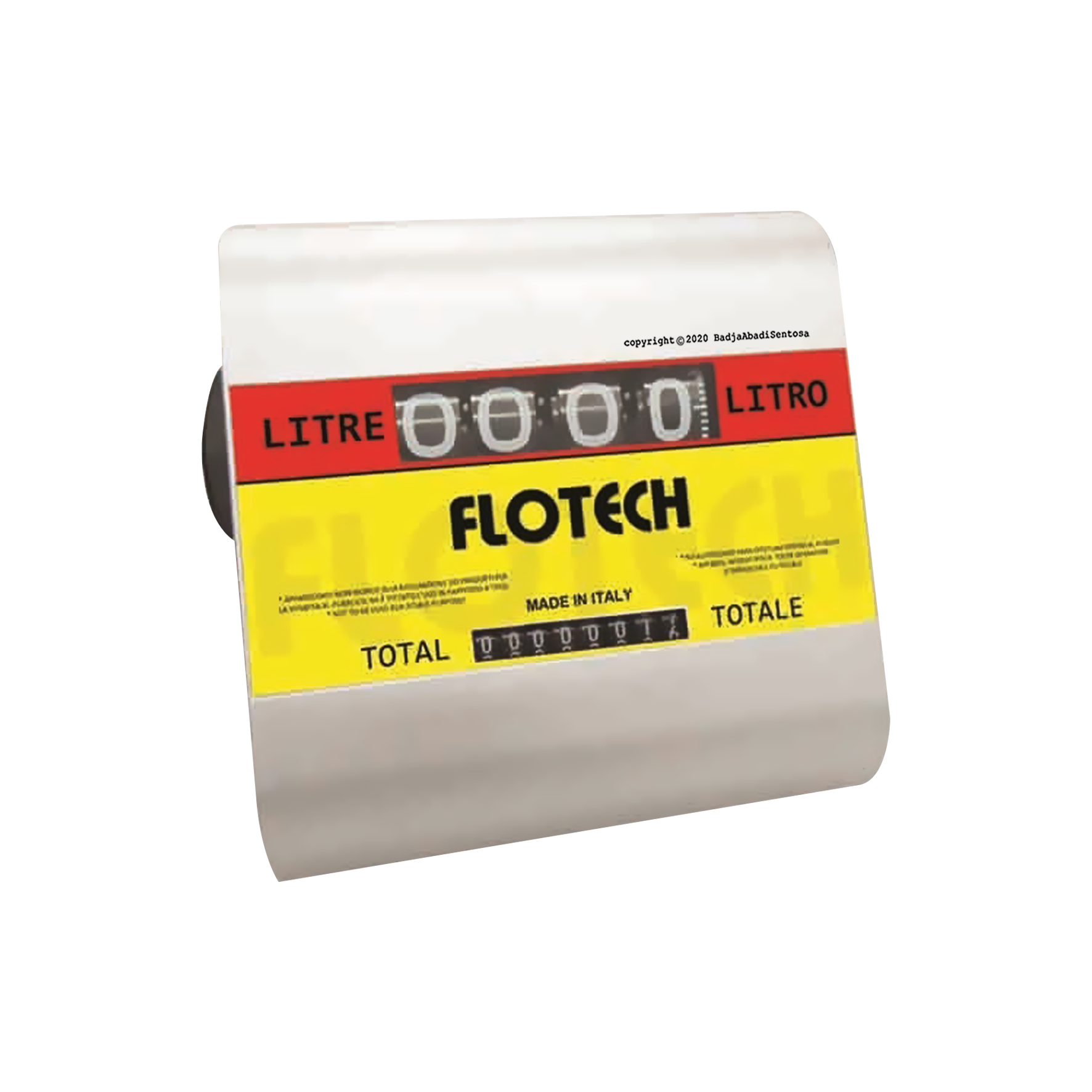 Flotech - Fuel Meter 4 Digit | Badja Abadi Sentosa