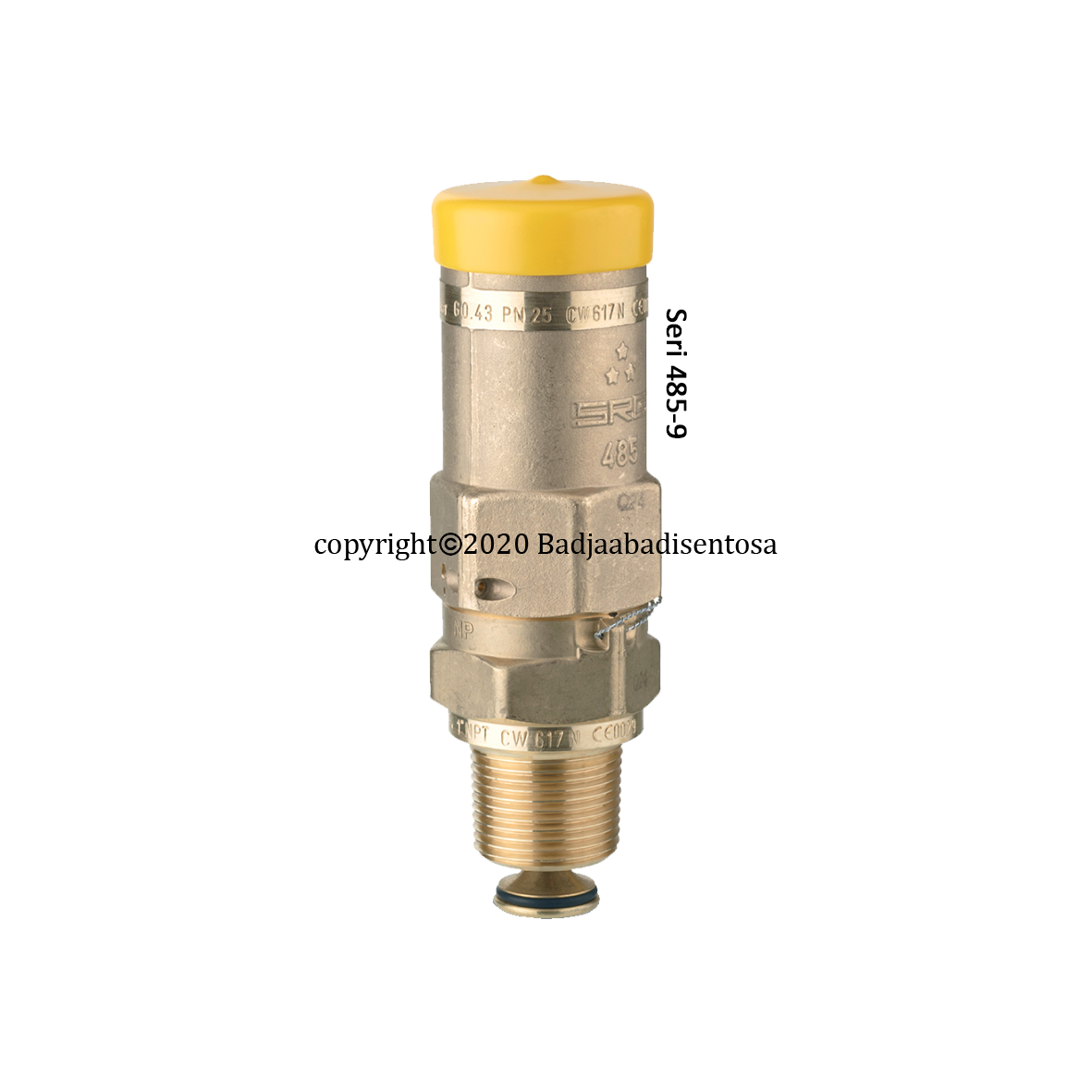 Rotarex - External Pressure Relief Valve w/ Adapter | Badja Abadi Sentosa