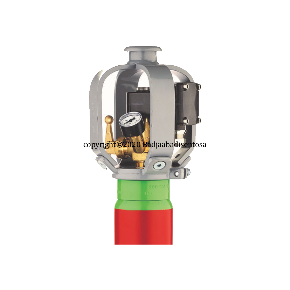 Rotarex - Fire Cylinder Valve Assembly with Atex | Badja Abadi Sentosa