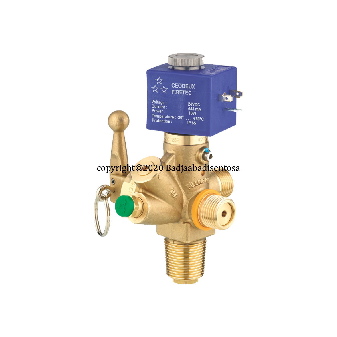 Rotarex - Solenoid Valve for Inert Gas | Badja Abadi Sentosa
